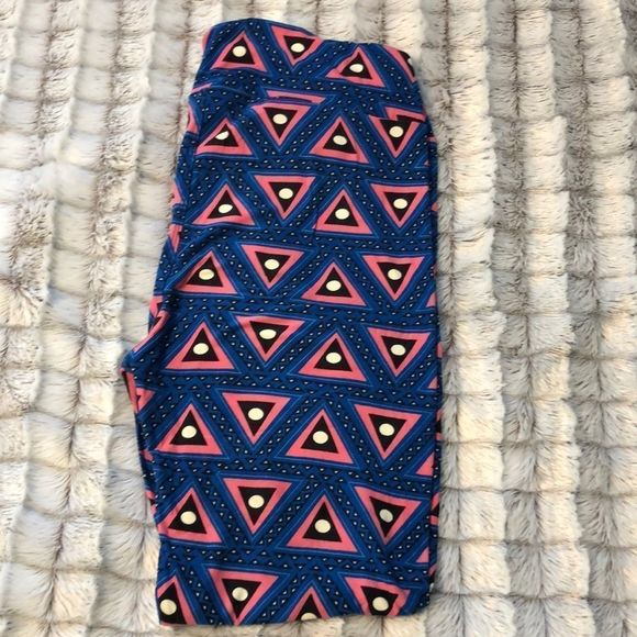 LuLaRoe | Pants & Jumpsuits | 33 Lularoetall And Curvy Royal Blue ...